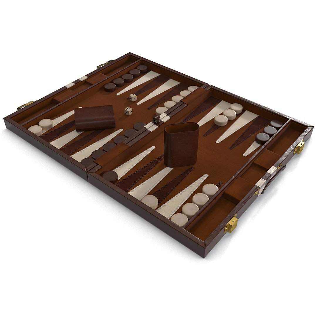 3d backgammon model