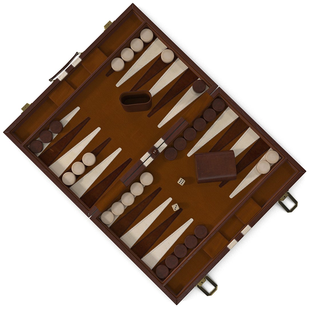 3d backgammon model