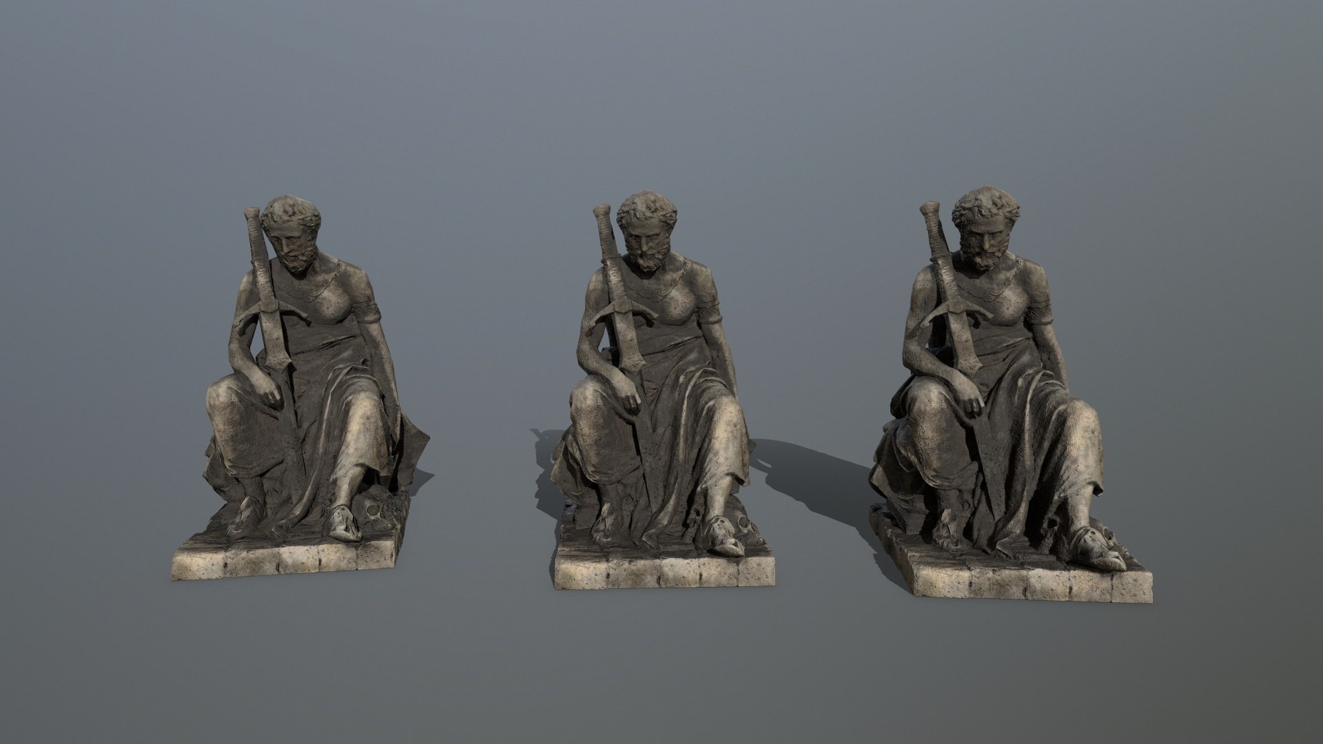 Statue 4 3D model - TurboSquid 2159808