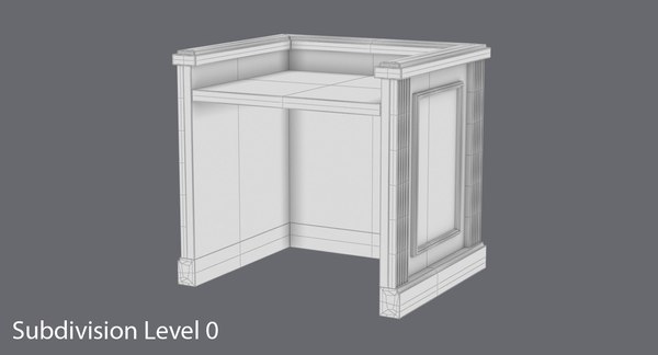 Witness-stand model - TurboSquid 1324295