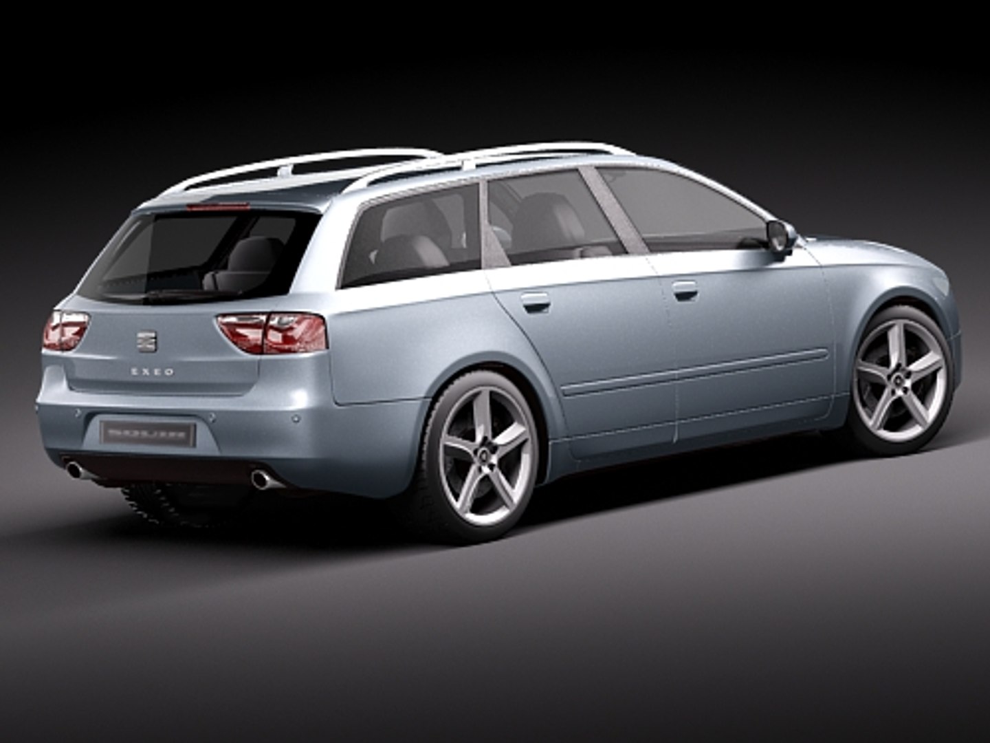 3d Model Of Seat Exeo St