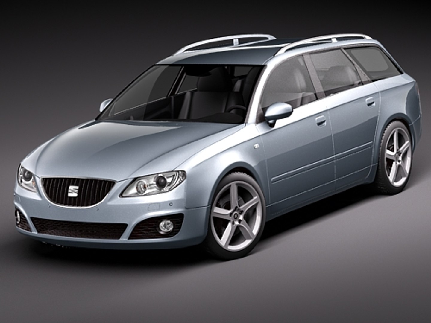 3d Model Of Seat Exeo St