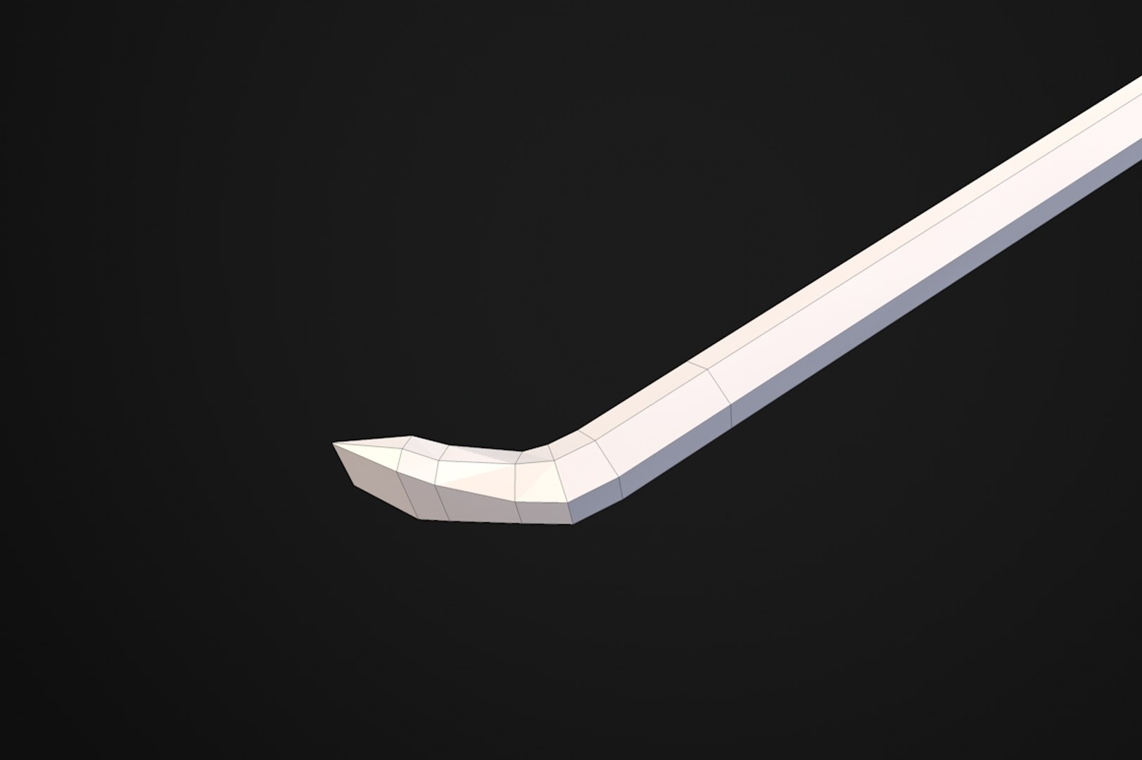 3d Max Long Crowbar