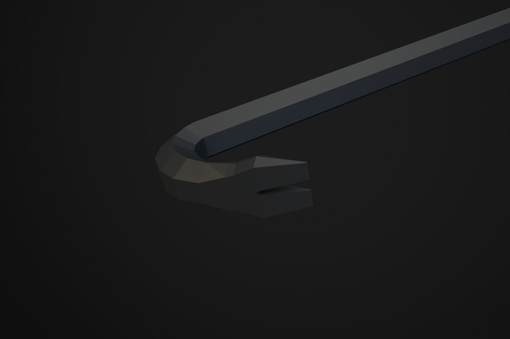 3d Max Long Crowbar