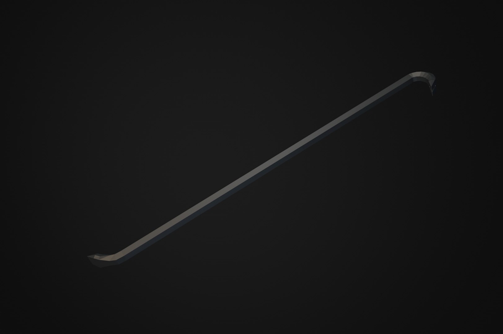 3d Max Long Crowbar