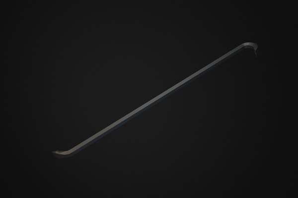 3d max long crowbar