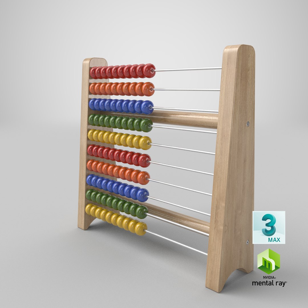3D Model Abacus - TurboSquid 1324759