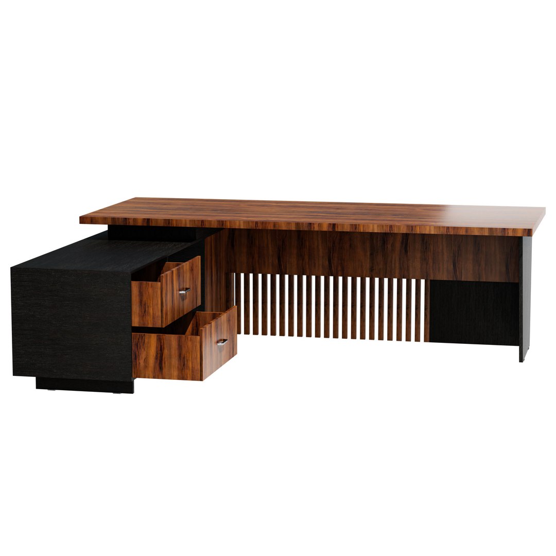 Office Desk 3D Model - TurboSquid 2203125