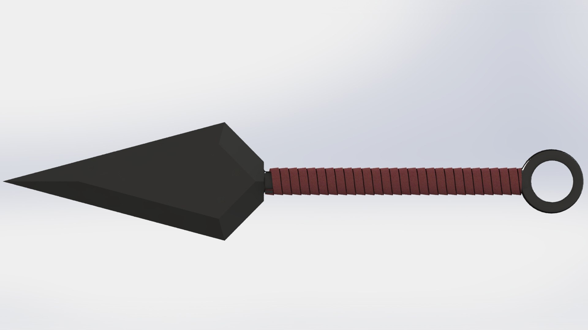 Free 3D Ninja Kunai model - TurboSquid 2175384
