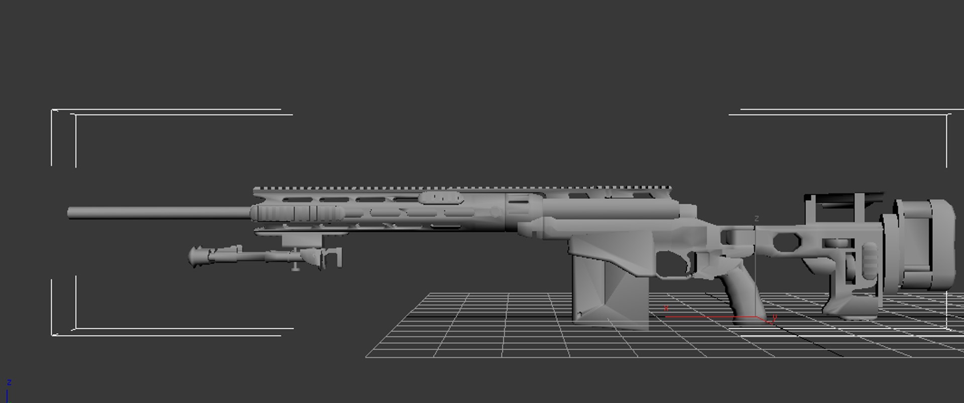 3d Model Msr Remington Rem