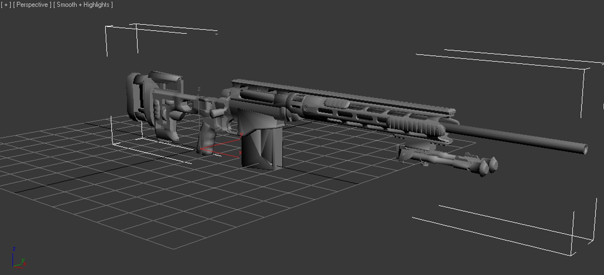 3d Model Msr Remington Rem
