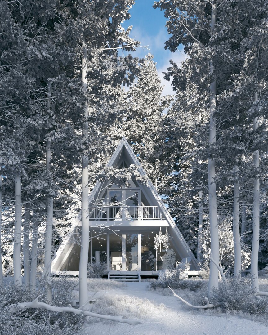 Forest House Model - TurboSquid 2075707