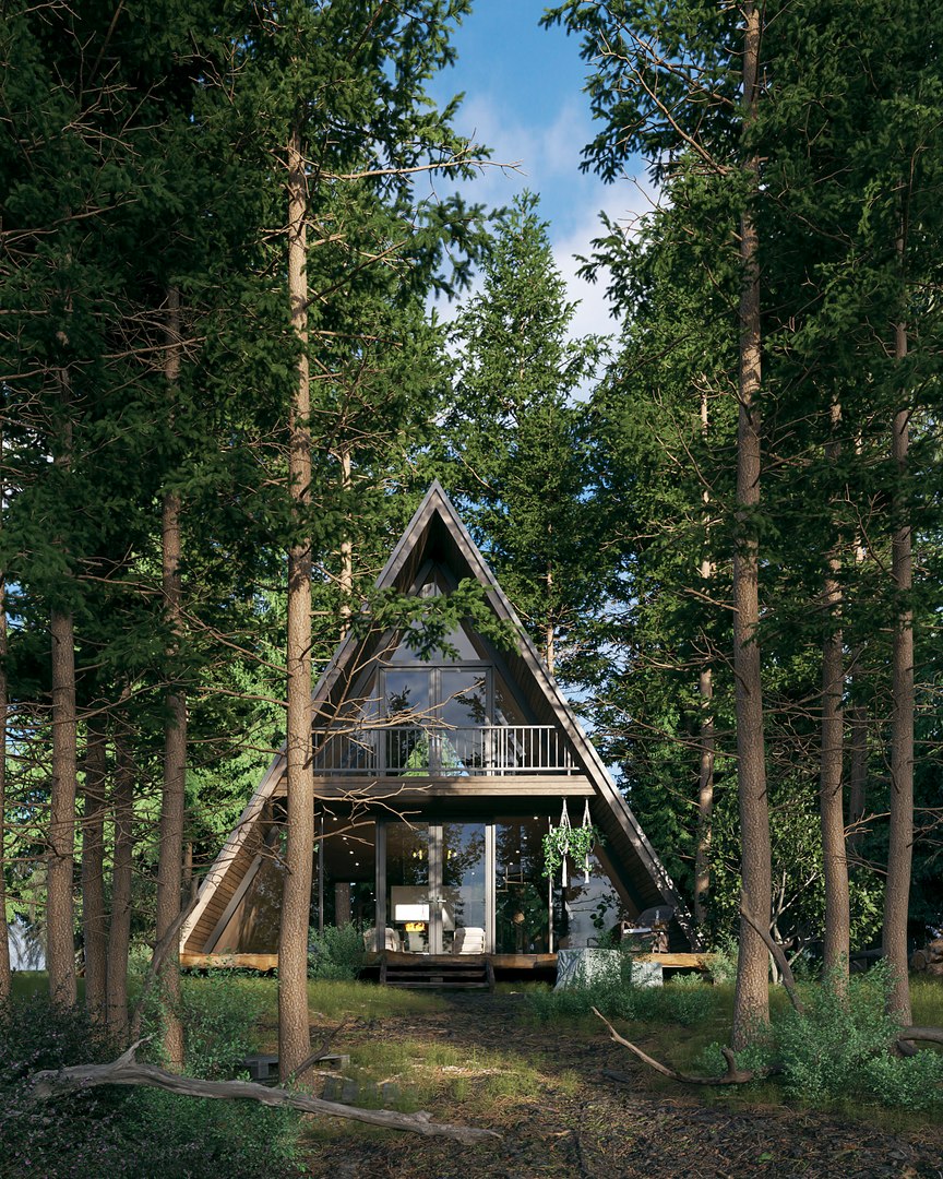 Forest House Model - TurboSquid 2075707