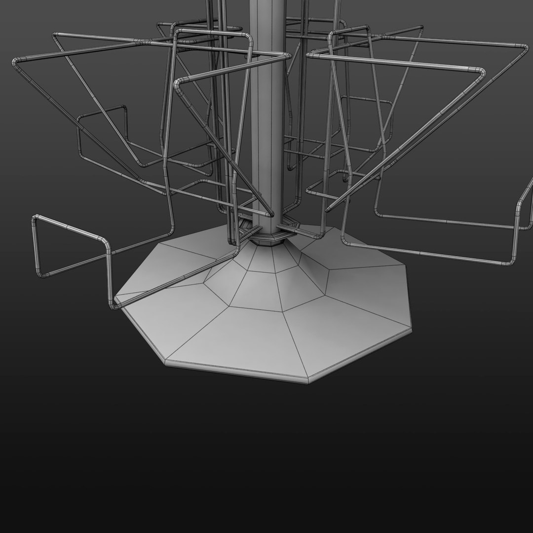 3d model book rack