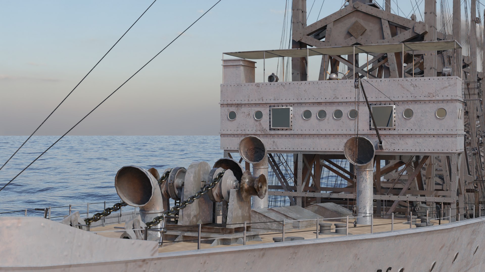 3D USS Cyclops AC-4 Collier Ship - TurboSquid 2301433