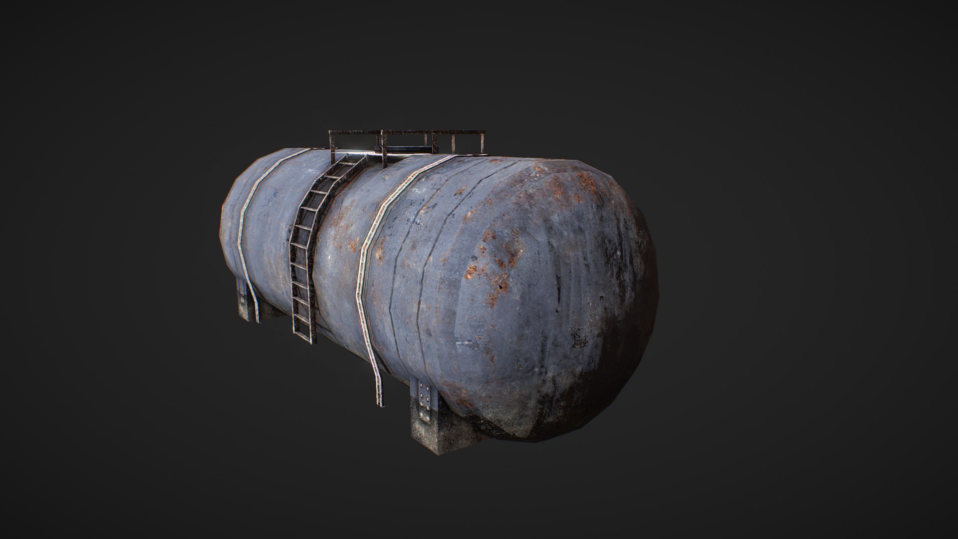 3D Fuel Cistern Lowpoly - TurboSquid 1957735