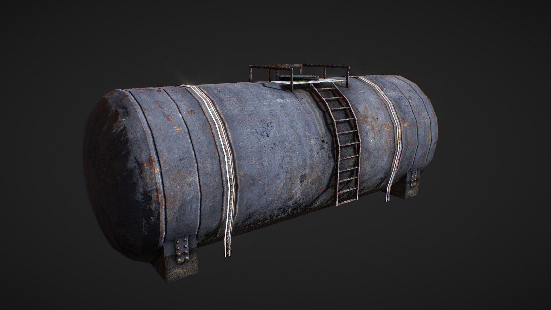 3D Fuel Cistern Lowpoly - TurboSquid 1957735
