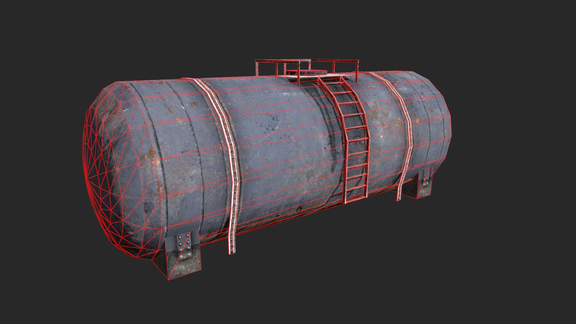 3D Fuel Cistern Lowpoly - TurboSquid 1957735