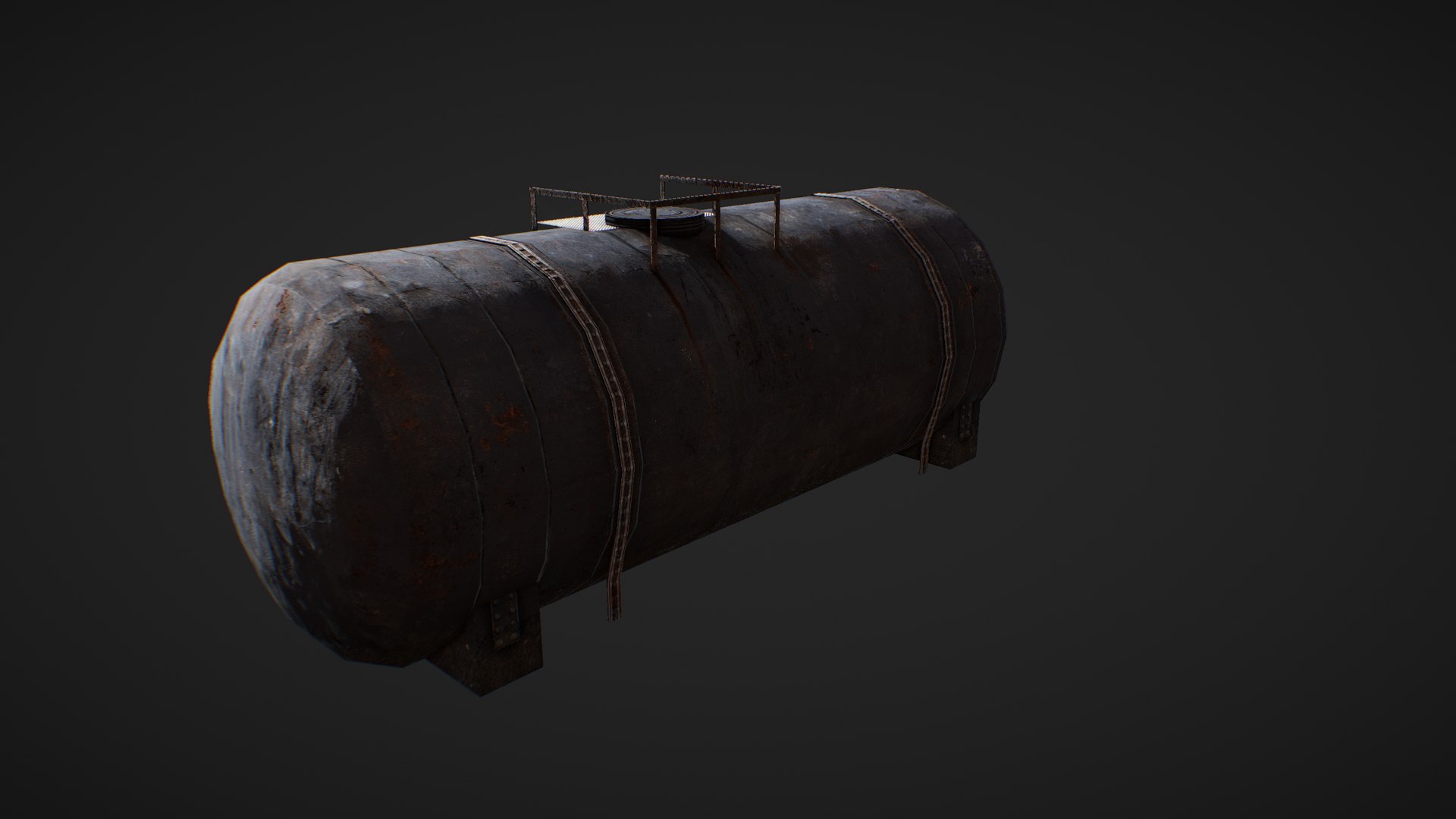 3D Fuel Cistern Lowpoly - TurboSquid 1957735