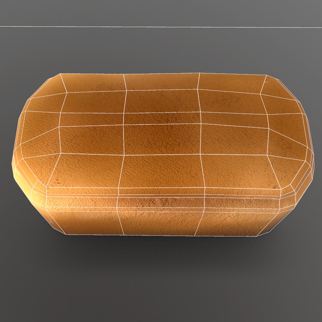 3D bread loaf model - TurboSquid 1289368