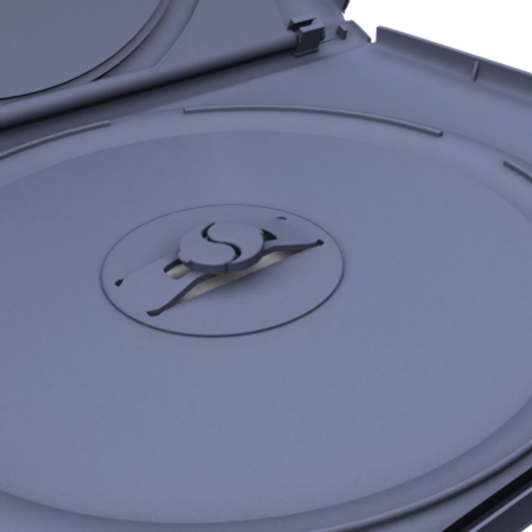 3d model dvd case discs sp