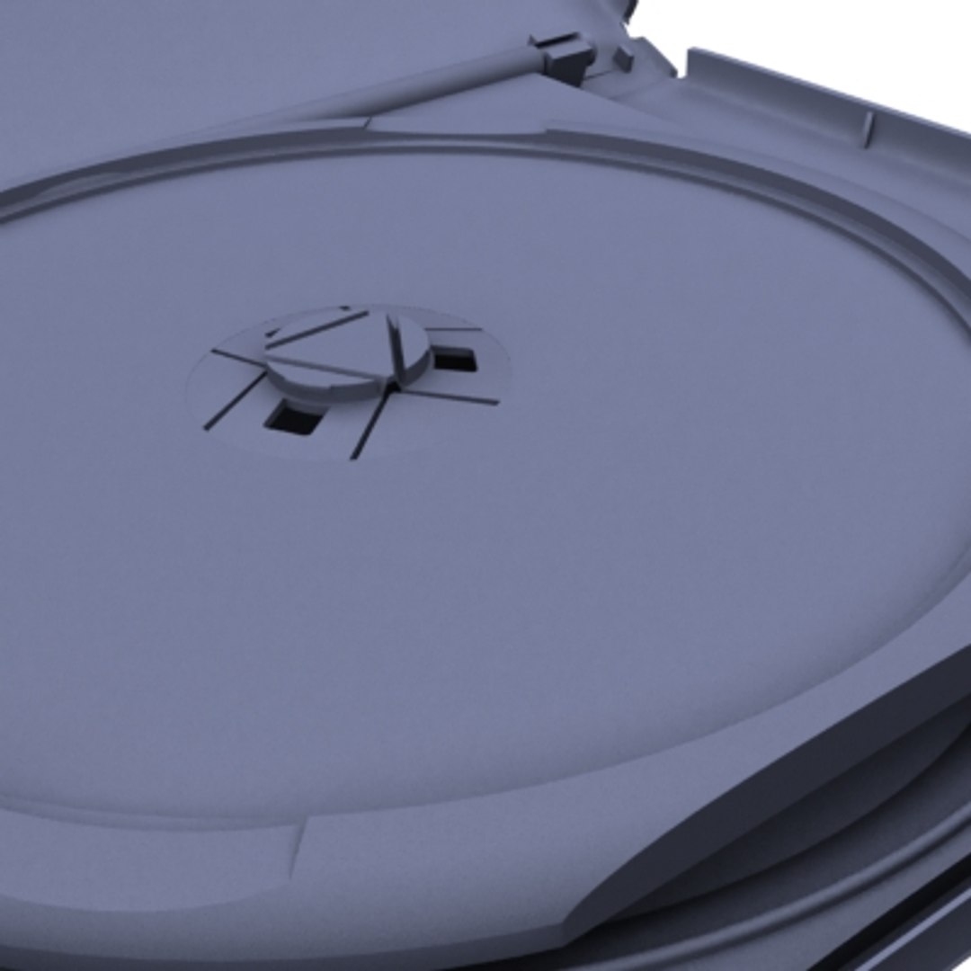3d model dvd case discs sp