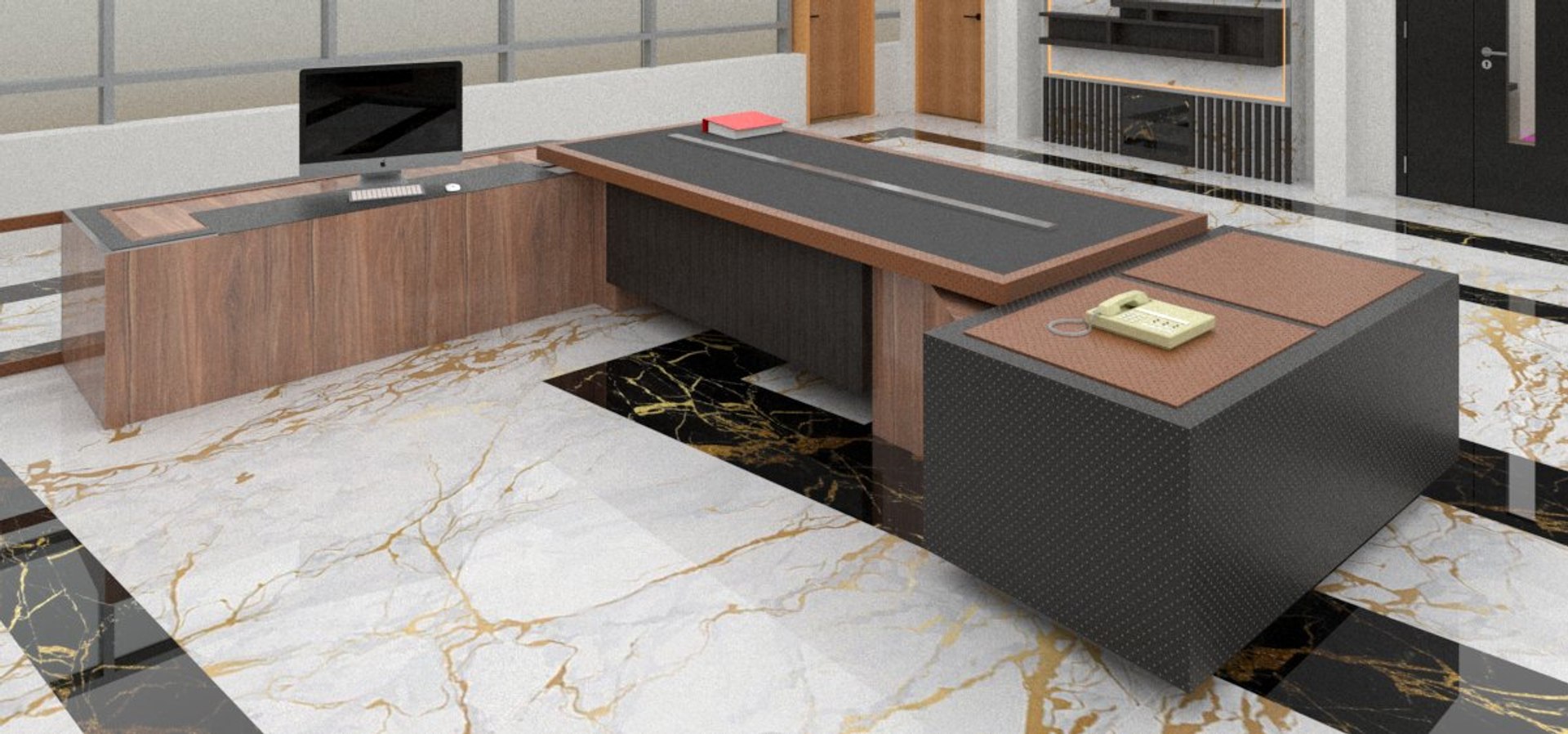 Revit Desk 3D - TurboSquid 1562866