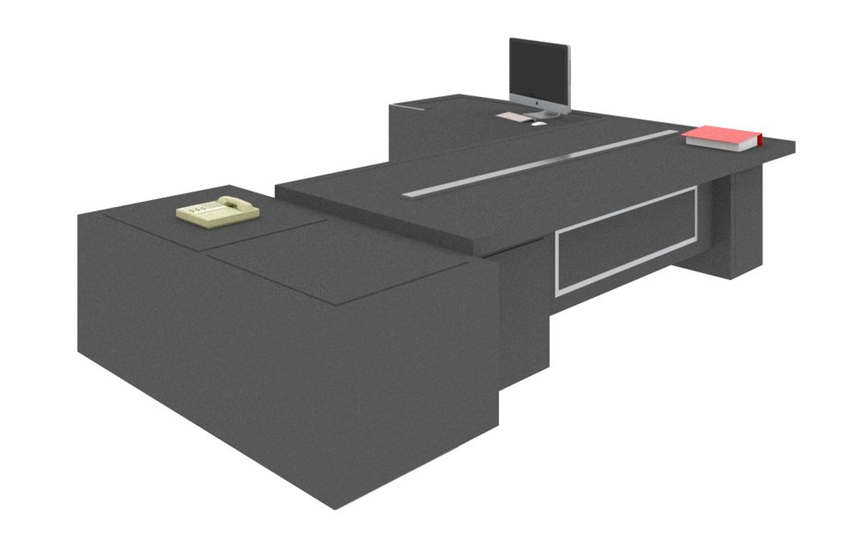 Revit Desk 3D - TurboSquid 1562866