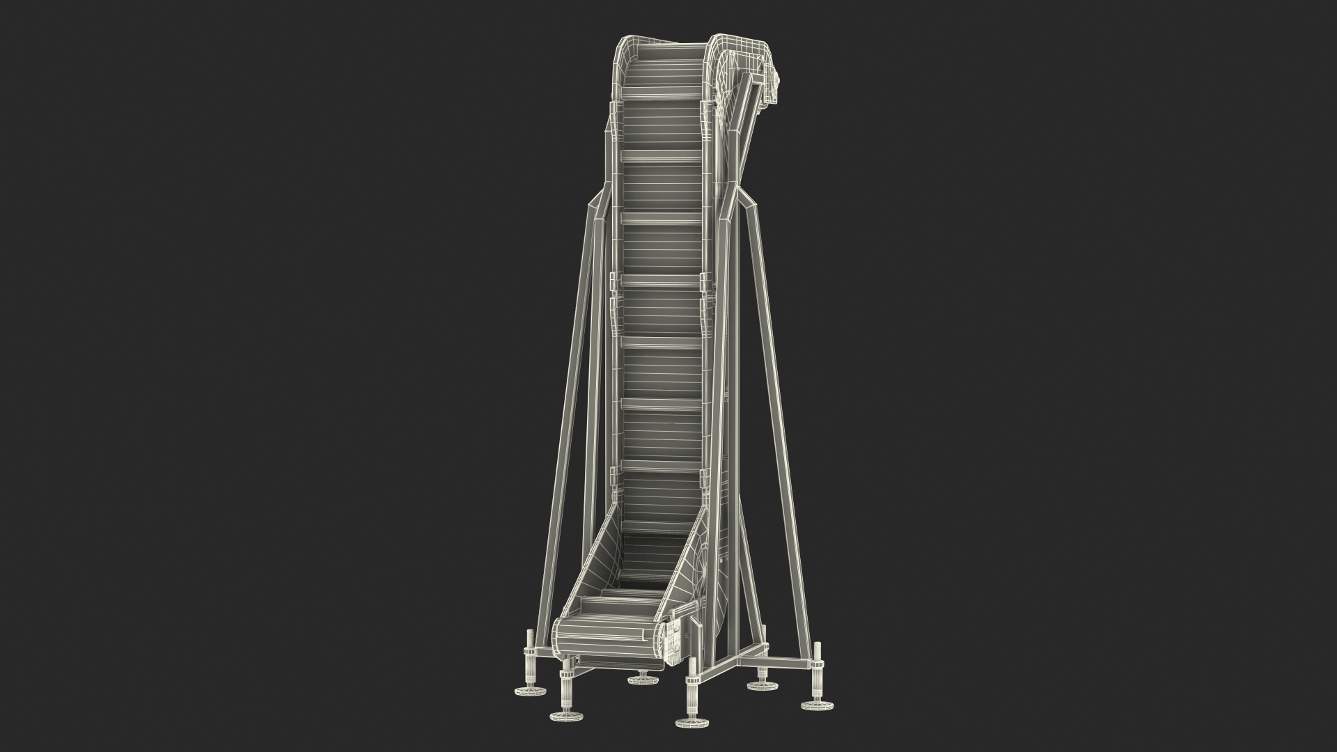 Vertical Food Conveyor 3D Model - TurboSquid 1870733