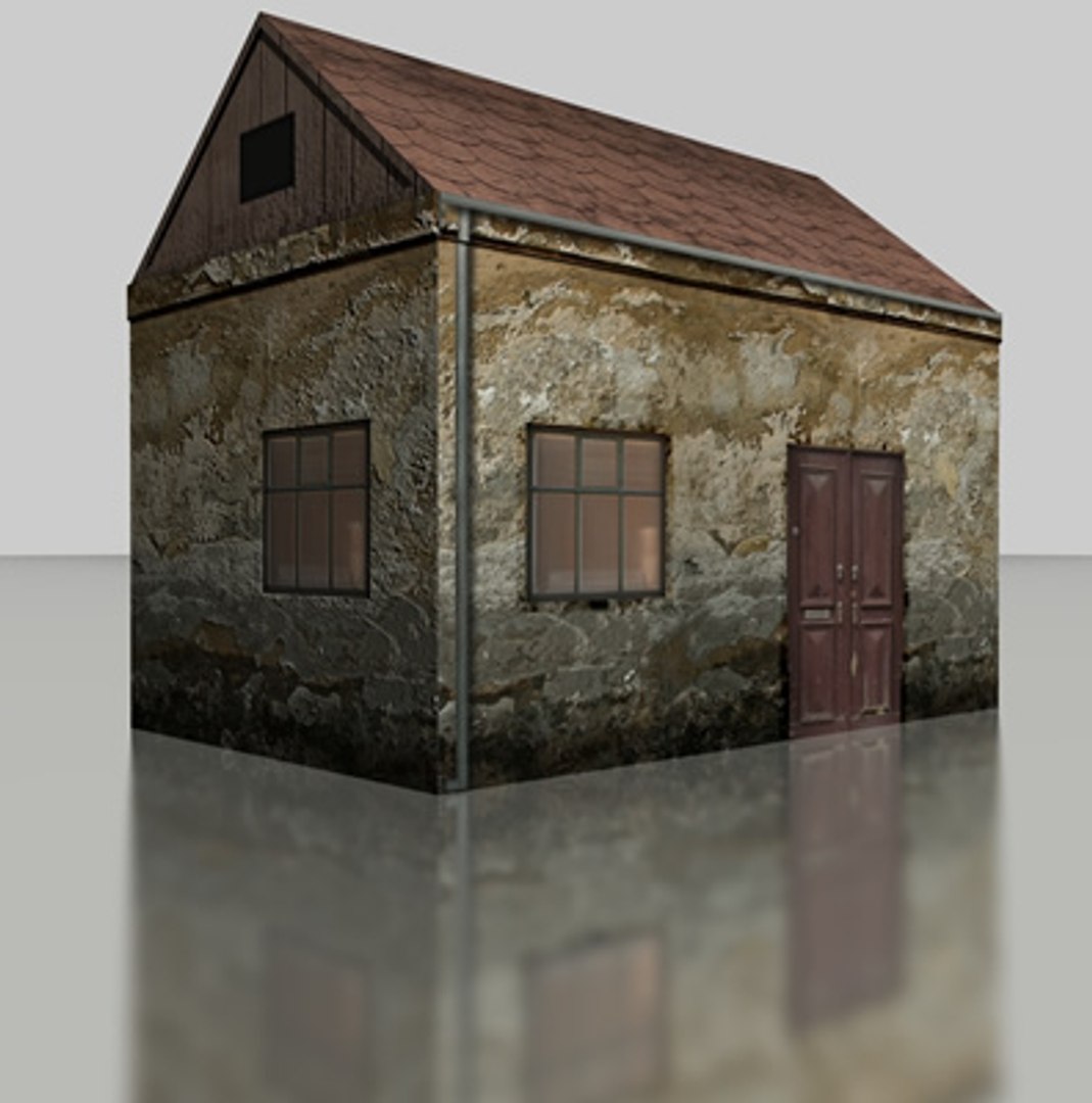 3d Model Old House