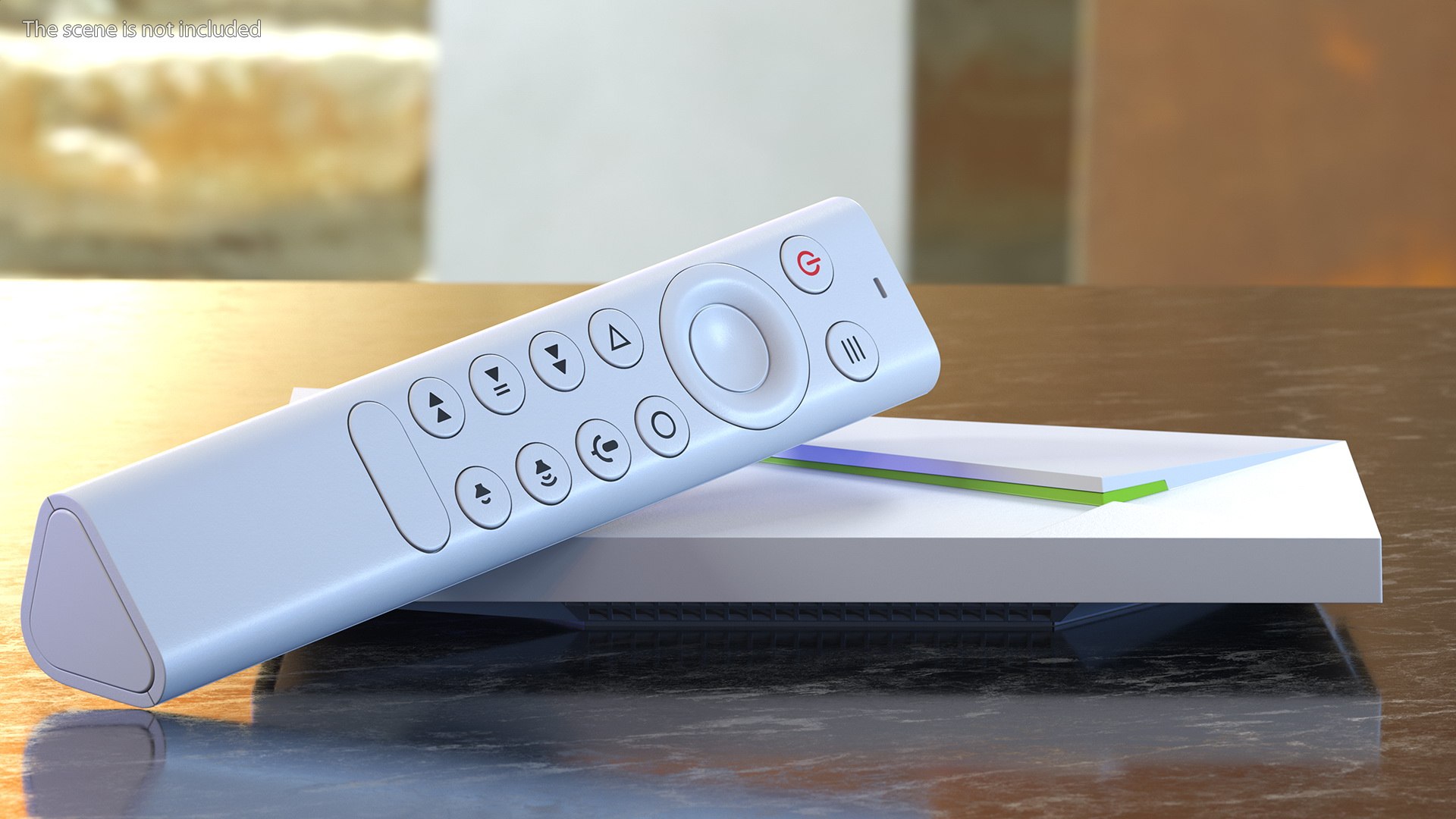 3D TV-based Digital Media Player With Remote - TurboSquid 1914600