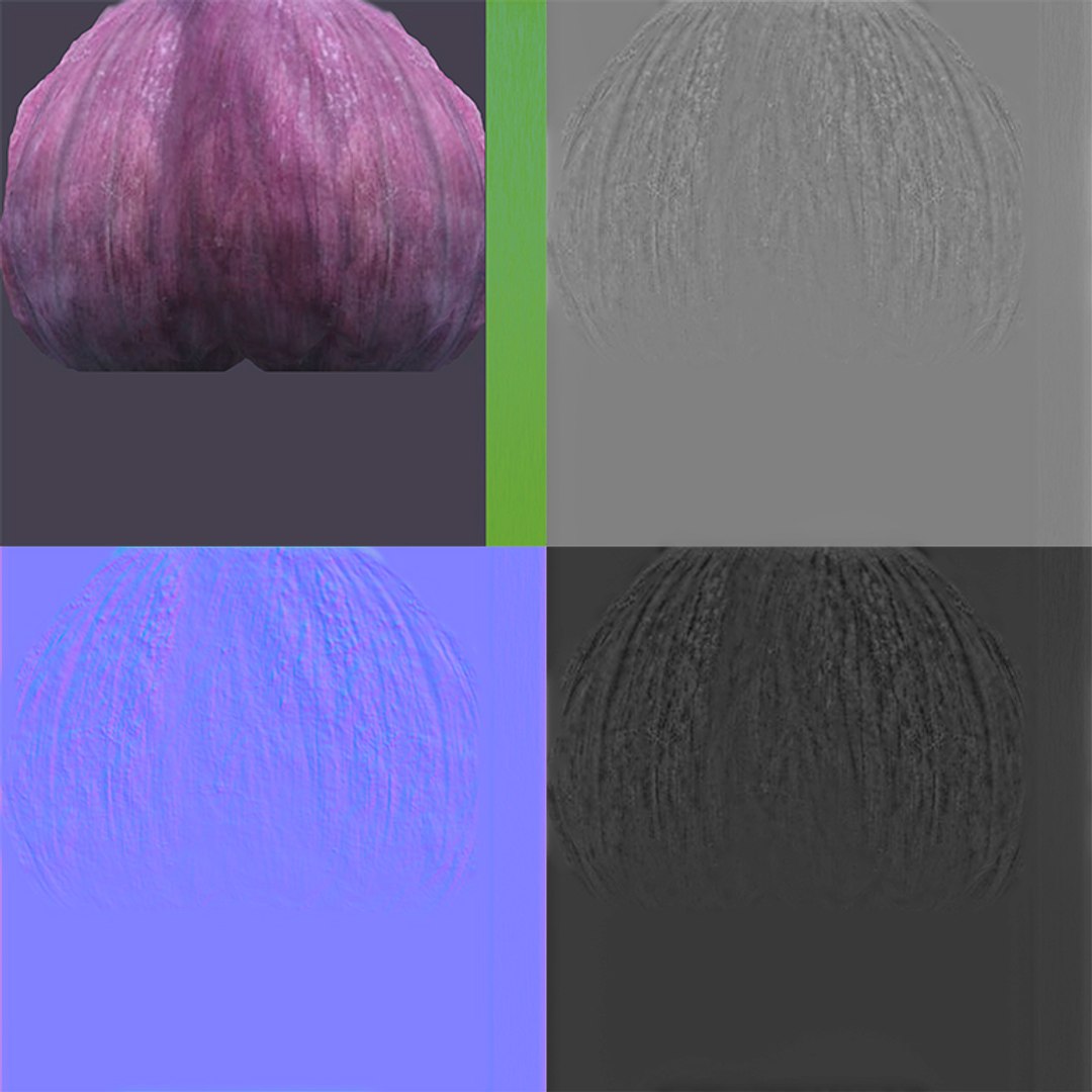Chives Buds 3D Model - TurboSquid 1783693