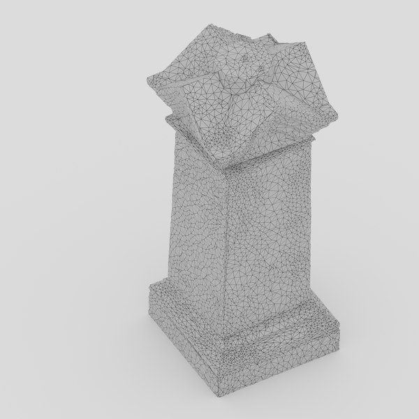 modelo 3d Lápida escaneada en 3D 29 - TurboSquid 2024086