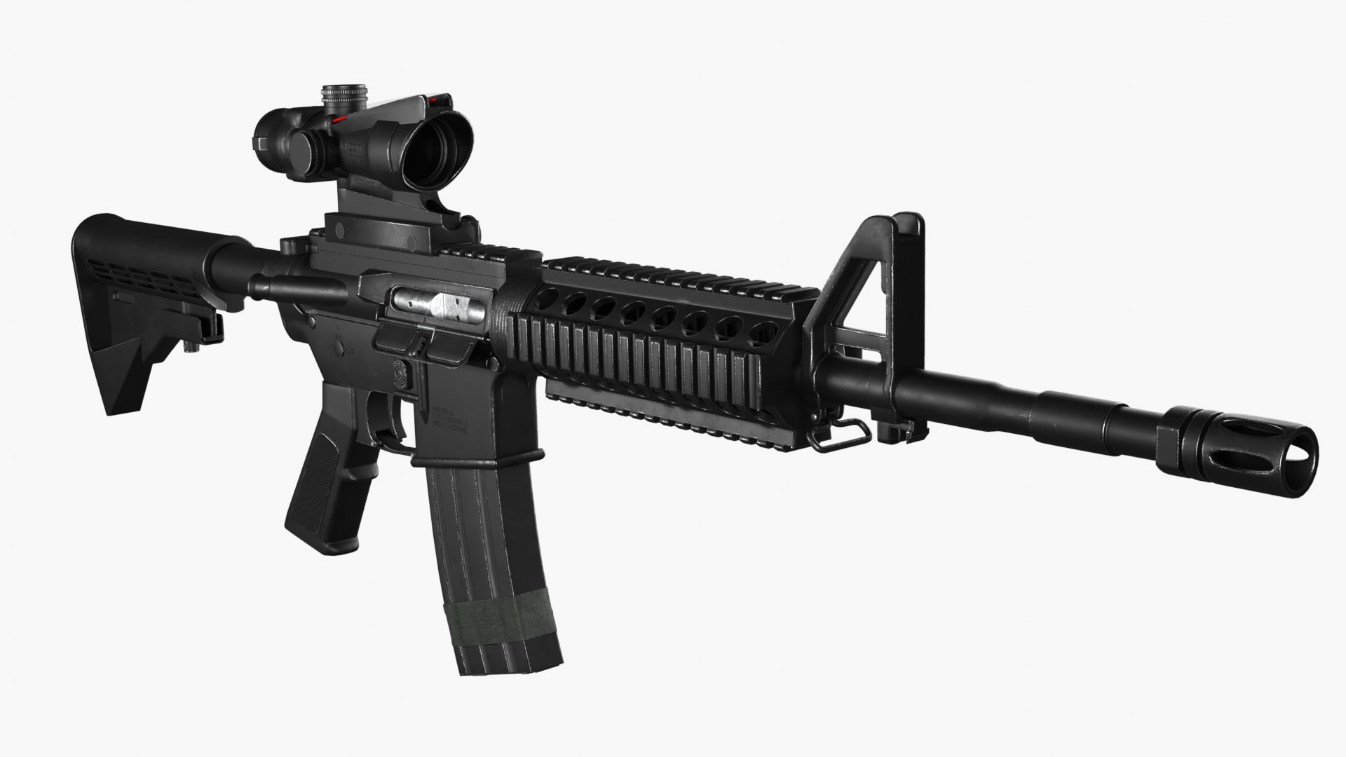 M4 Carbine 3D - TurboSquid 1988700