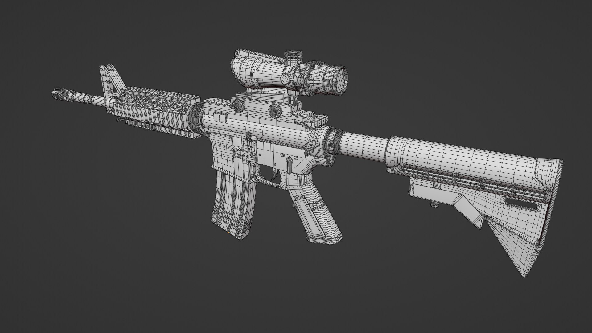 M4 Carbine 3D - TurboSquid 1988700