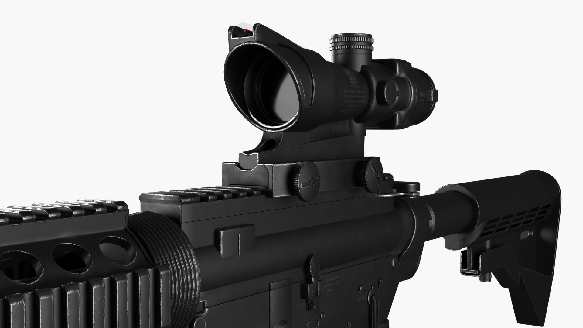 M4 Carbine 3D - TurboSquid 1988700