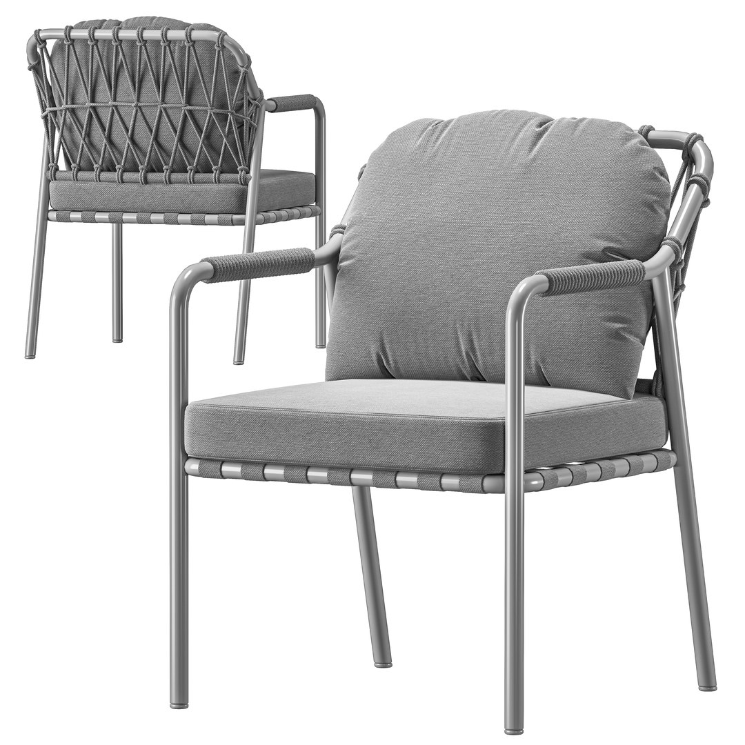 3D Model Sette Garden Kuaz Chair - TurboSquid 2286501