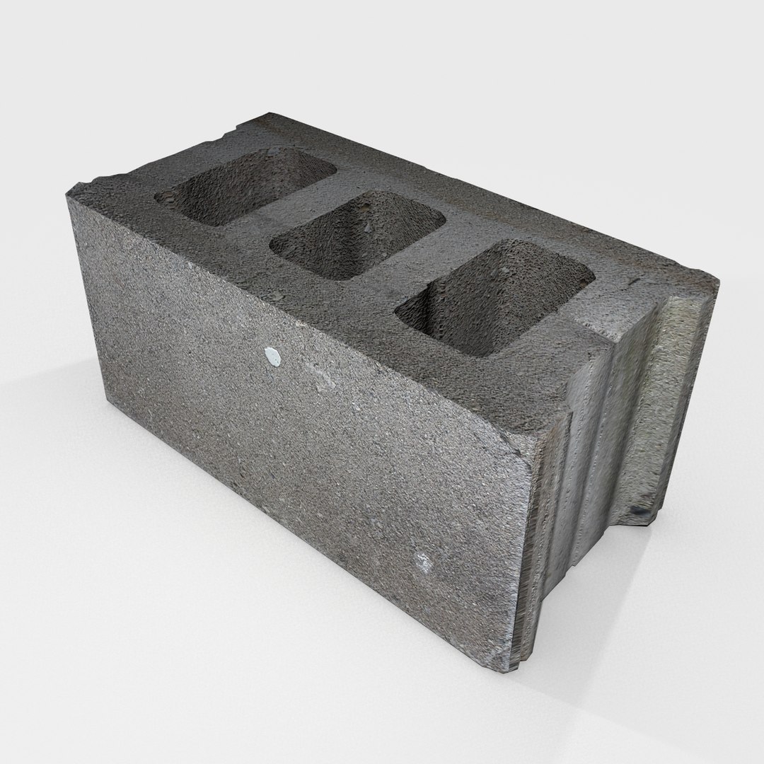 3ds Max Cmu Cinder Block