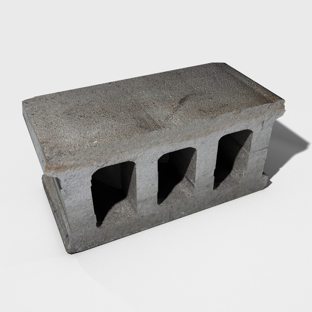 3ds Max Cmu Cinder Block