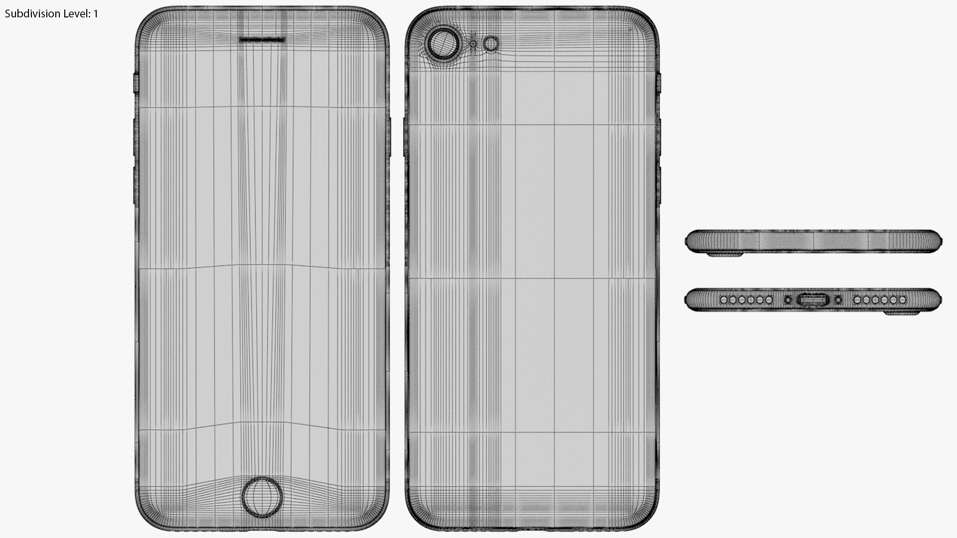 Realistic Apple Iphone Se Model - TurboSquid 1543489