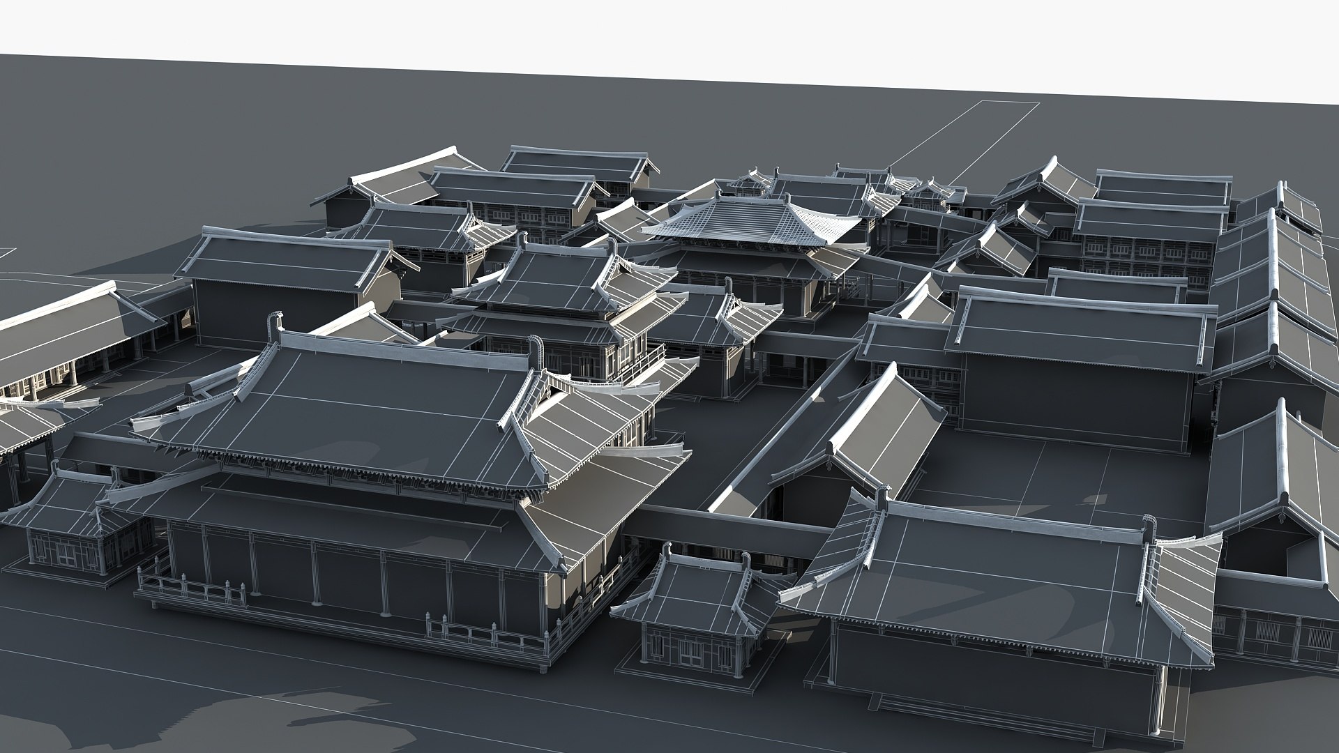 Chinese Ancient Architecture 6 3D Model - TurboSquid 2057389