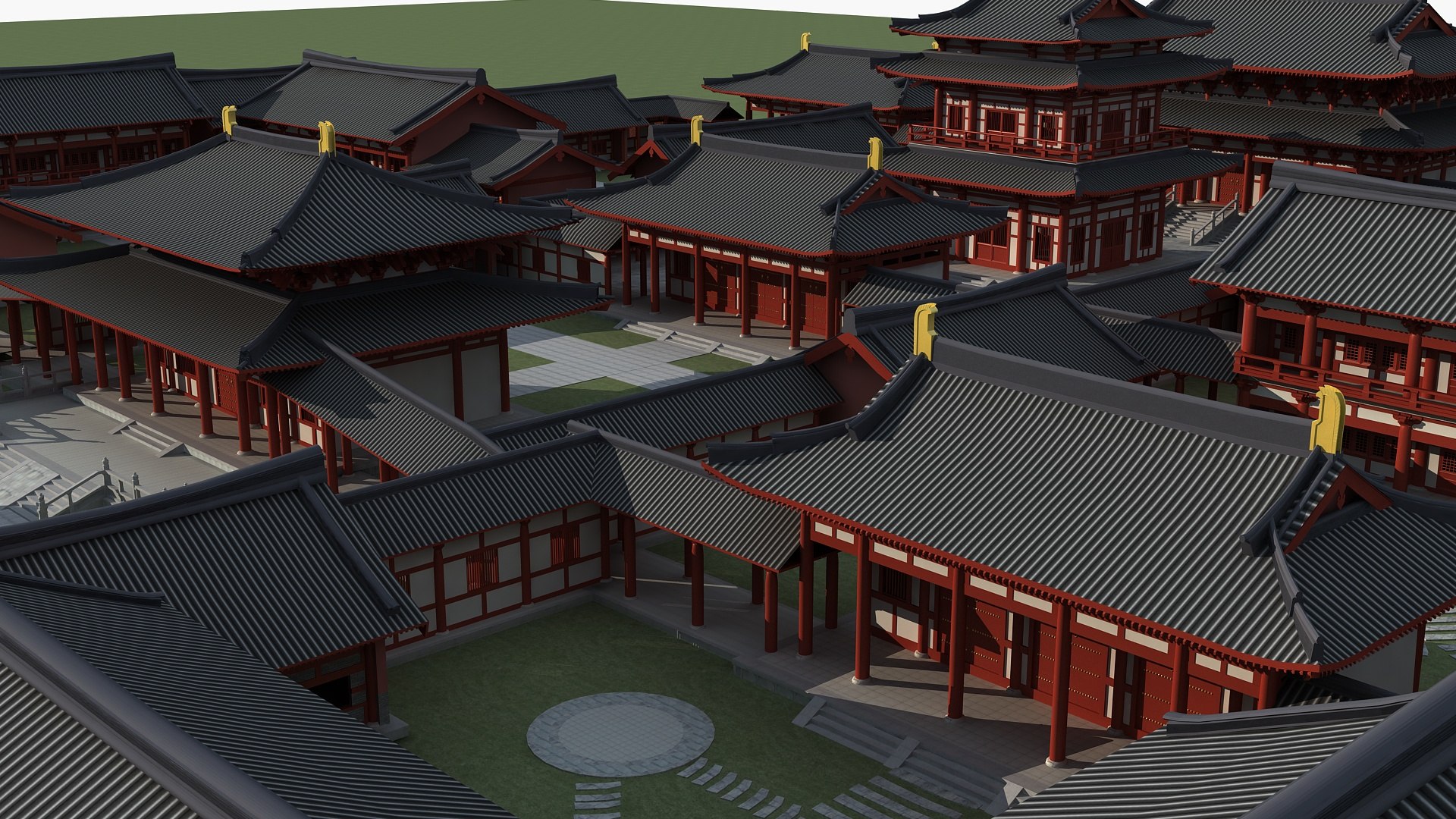 Chinese Ancient Architecture 6 3D Model - TurboSquid 2057389