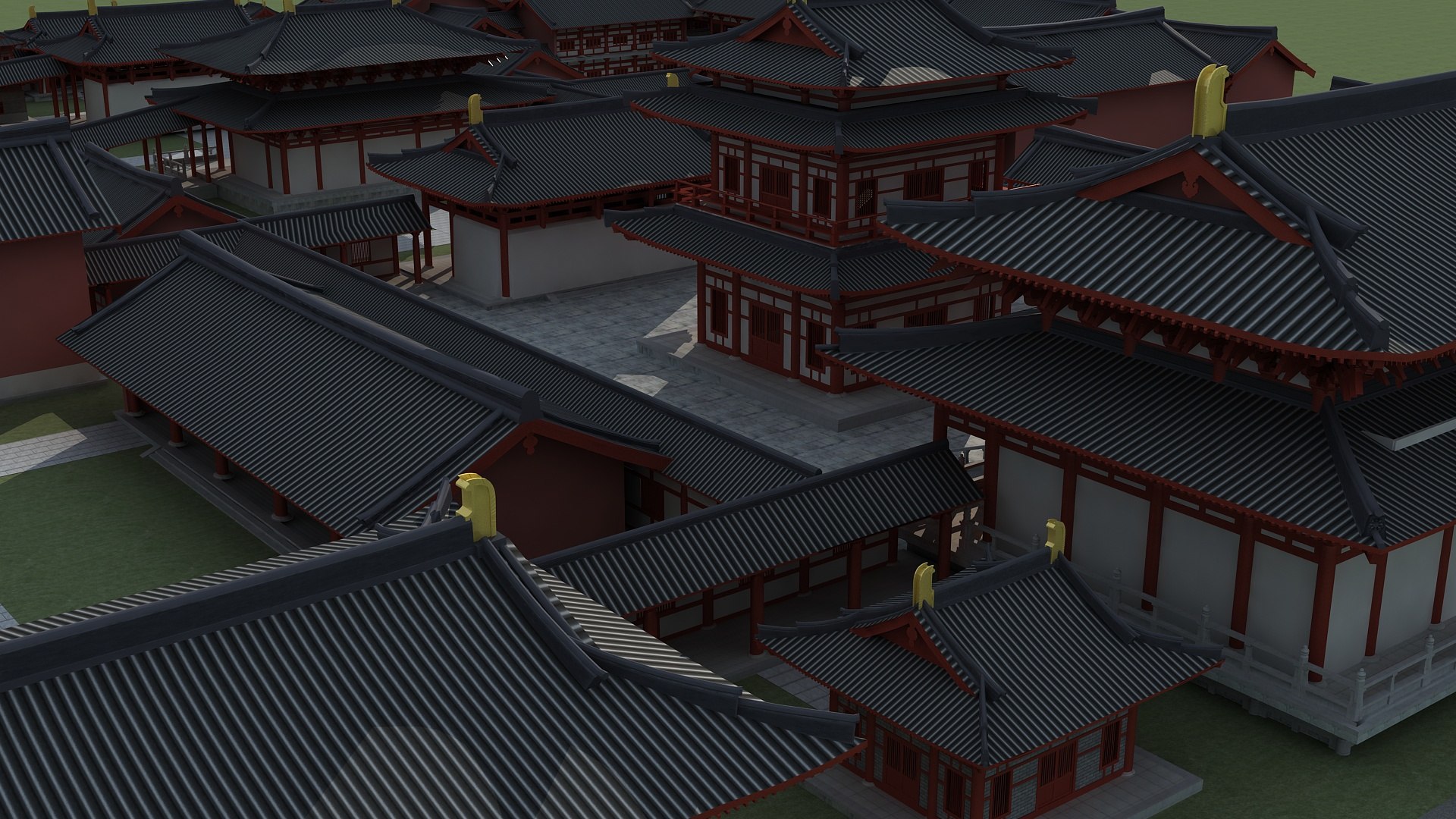 Chinese Ancient Architecture 6 3D Model - TurboSquid 2057389