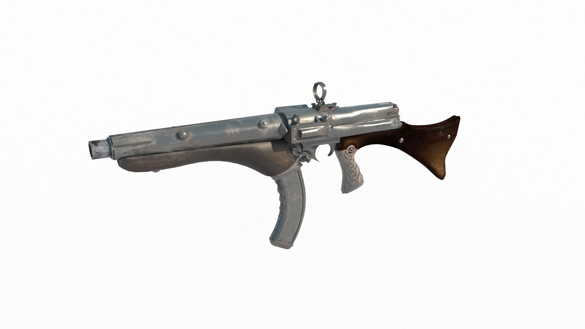 3D Magic Style Submachine Gun - TurboSquid 2313657