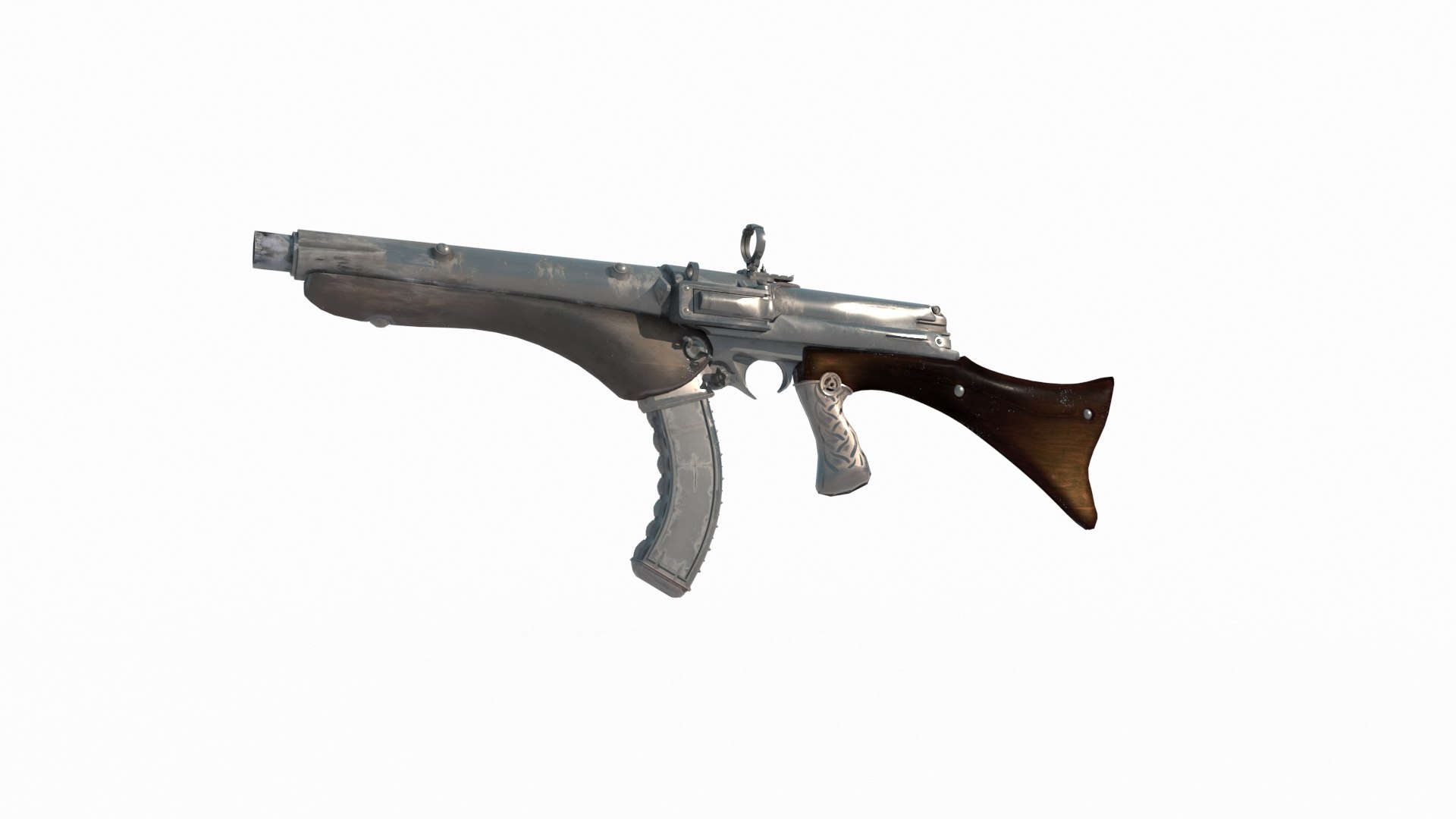 3D Magic Style Submachine Gun - TurboSquid 2313657