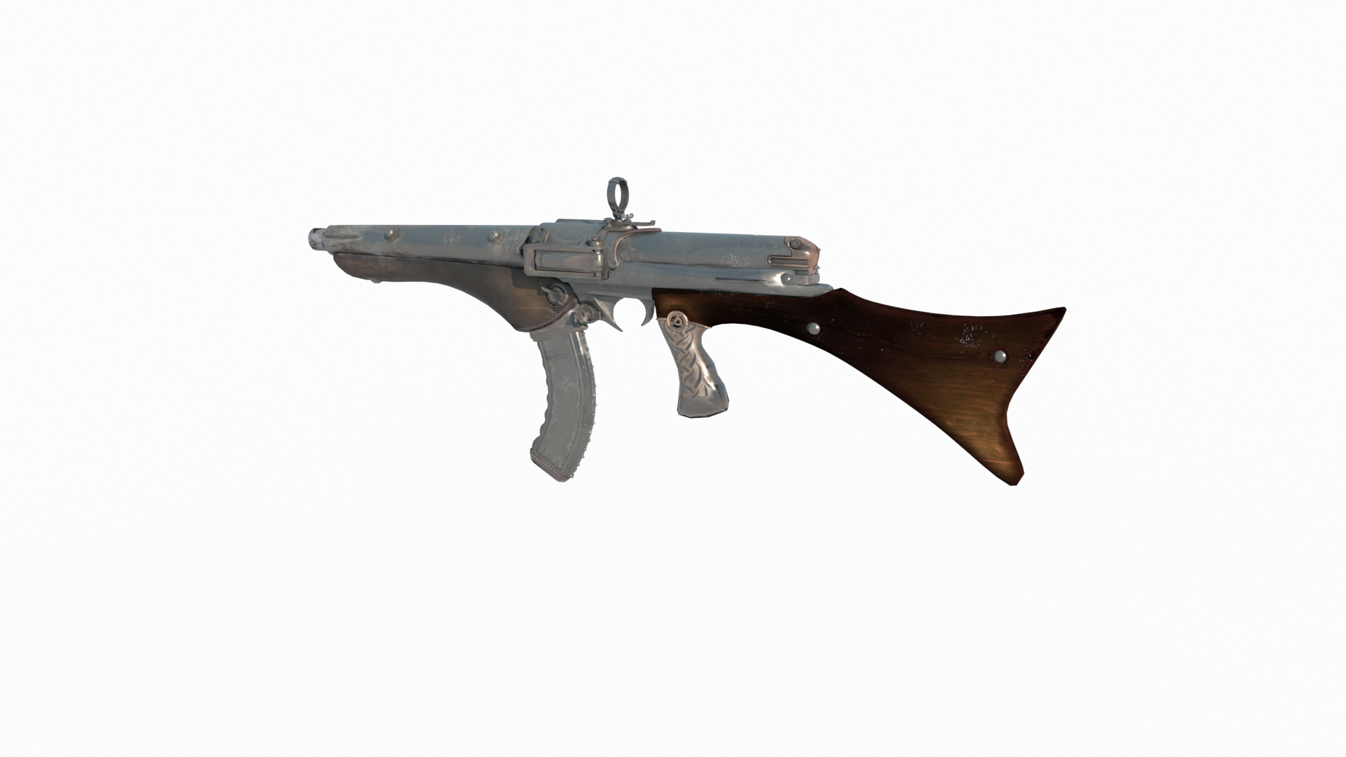 3D Magic Style Submachine Gun - TurboSquid 2313657
