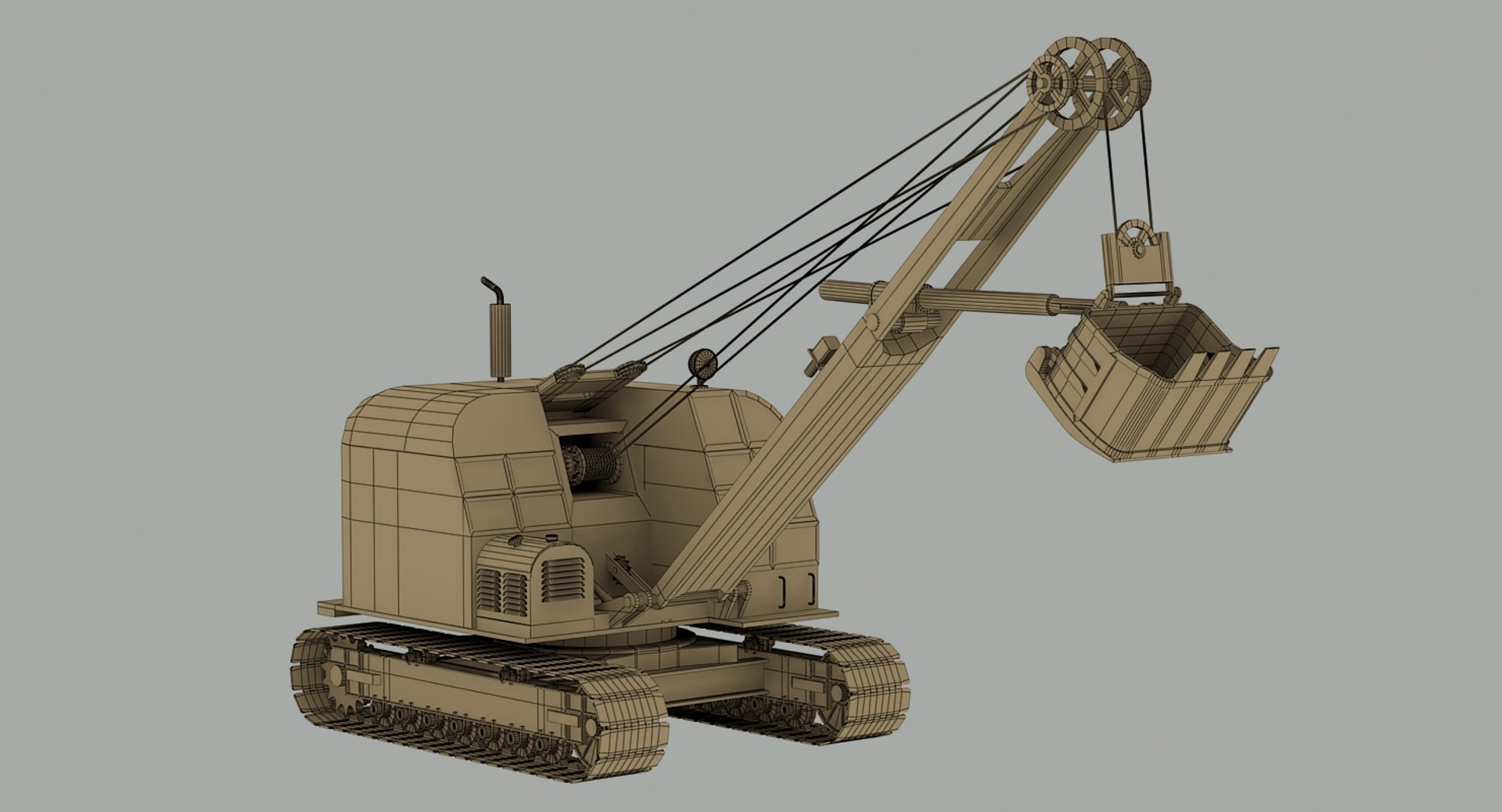 3D Industrial Mining Shovel - TurboSquid 1385235