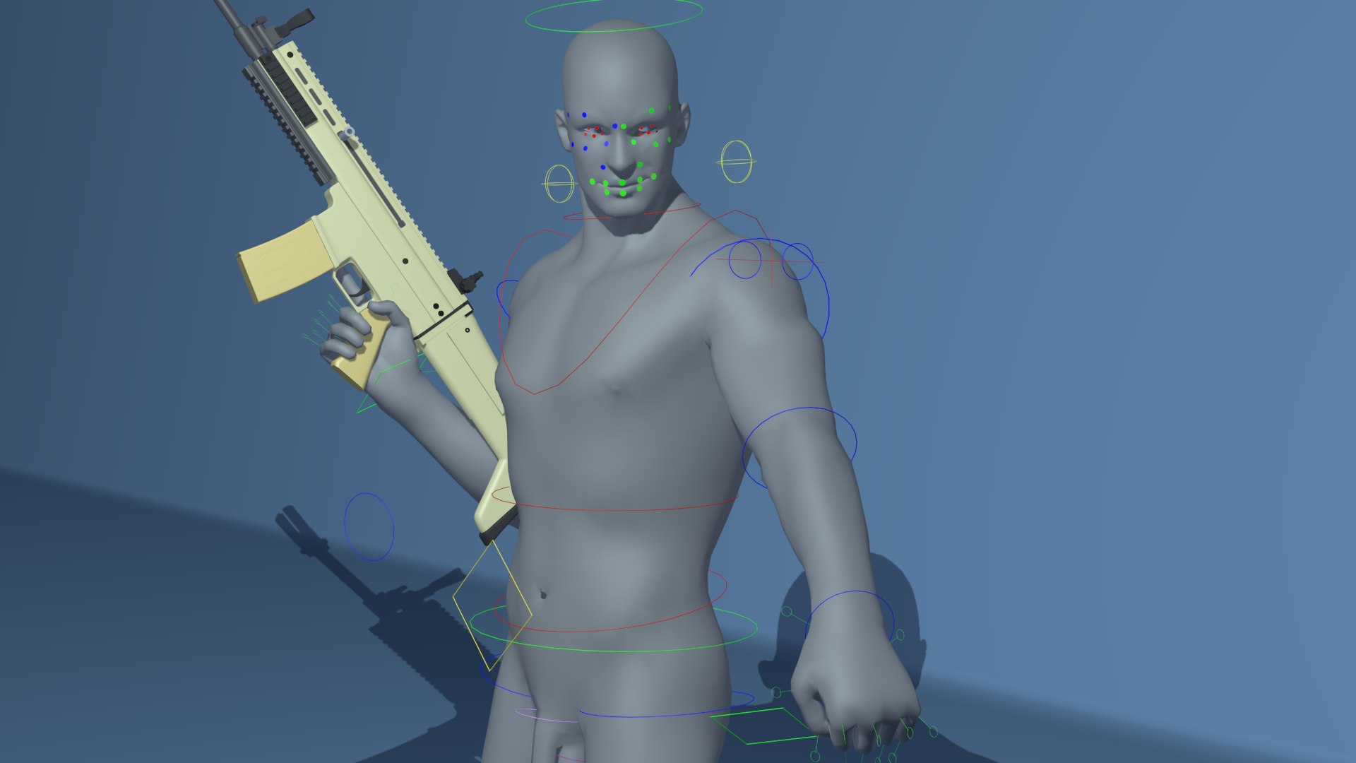 3D Human Male Rigged Model - TurboSquid 1715502