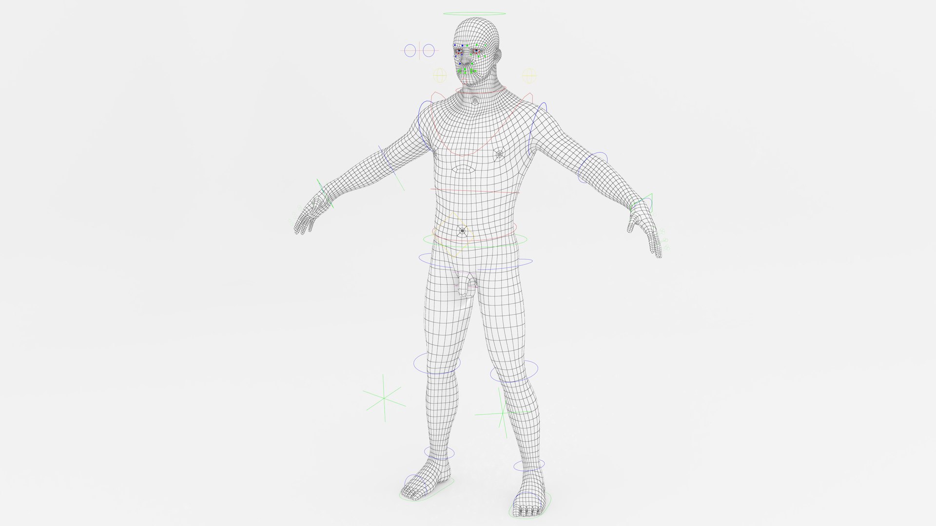 3D Human Male Rigged Model - TurboSquid 1715502