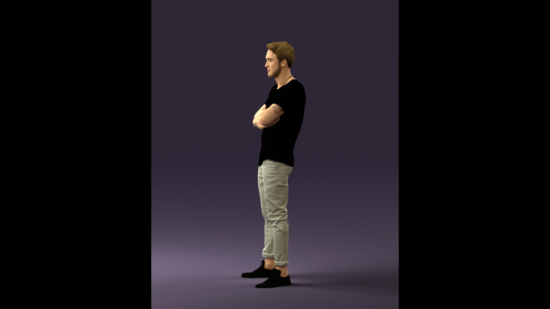 Scanned Realistic Human 3D Model - TurboSquid 1702094